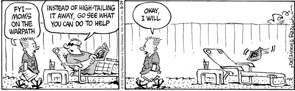 Cartoonist - Betty daily comic strip